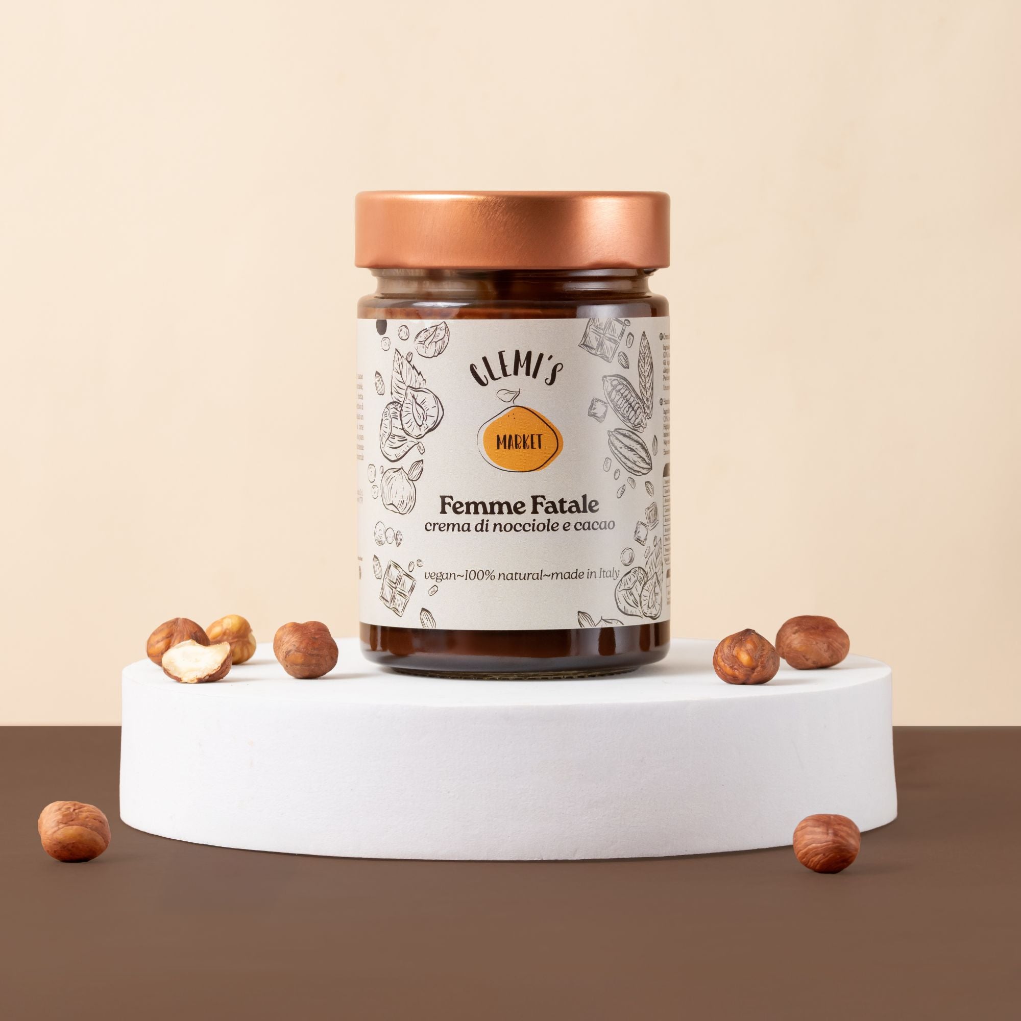 Femme Fatale - Organic hazelnut and chocolate spread | Clemi’s Market ...