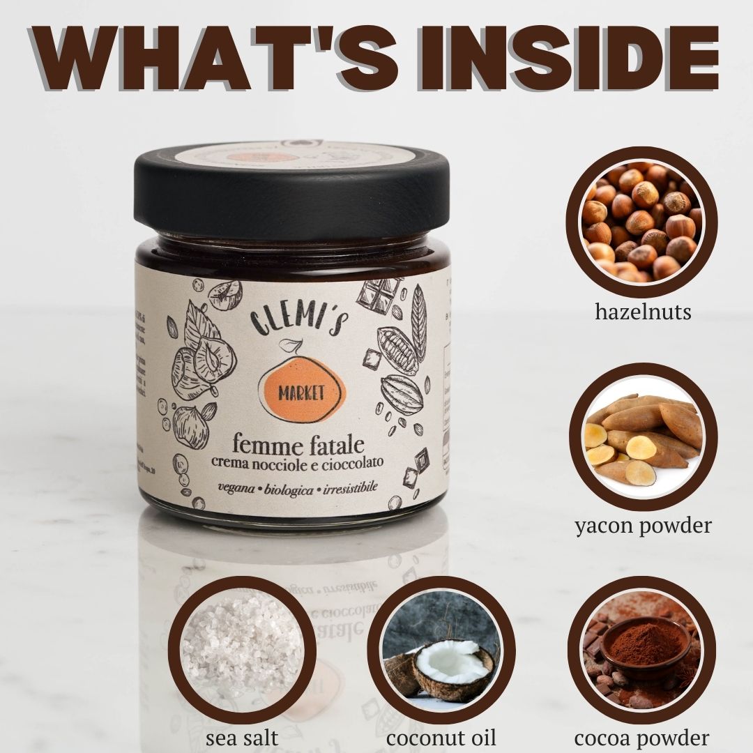 Femme Fatale - Organic hazelnut and chocolate spread | Clemi’s Market ...